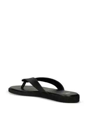 BOSS Embossed Logo Thong Sandals