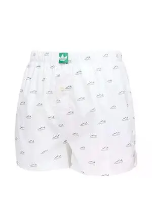 Adidas Graphic-print Woven Boxers