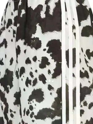 Adidas Cow Print Track Pants - White