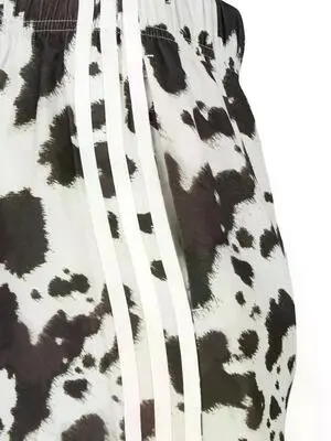 Adidas Cow Print Track Pants - White