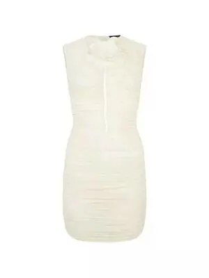 David Koma Ruched Mini Dress