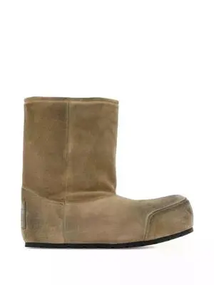 Balenciaga Dumbo Suede Boots - Neutrals