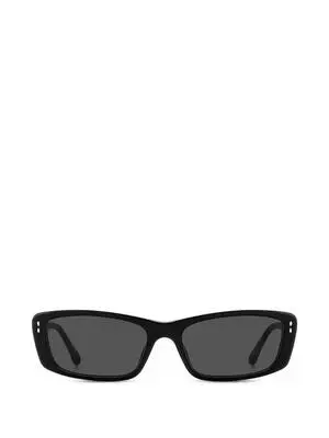 Isabel Marant Rectangle Frame Sunglasses - Black