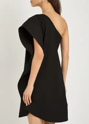 Stella McCartney Asymmetric Cotton Mini Dress