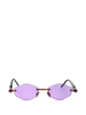 KUBORAUM Maske P60 Geometric-frame Sunglasses - Purple