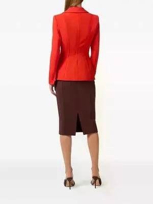 Elisabetta Franchi Raw-edge Bustier-line Jacket