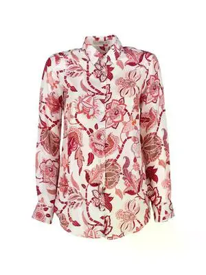 Etro Floral Print Shirt - White