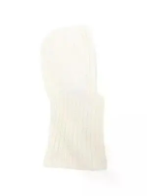 BLANCA VITA Ribbed Balaclava - Neutrals