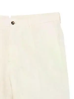 DELL'OGLIO Button Pleated Shorts