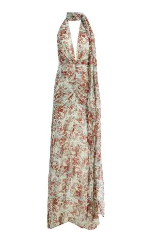 DE LA VALI Exclusive La Isla Formentera Maxi Dress - Multi