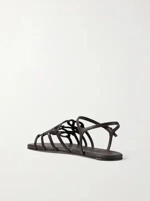 Loewe Petal Leather Sandals