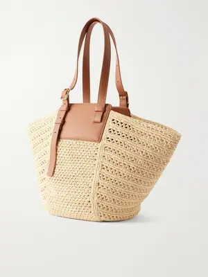 Loewe Hammock Cabas Raffia Tote - Neutrals