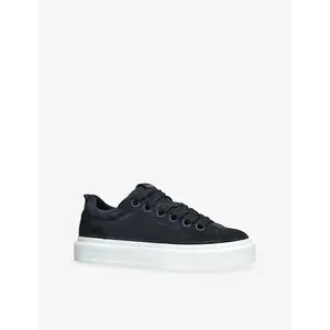 CLEENS Ace Suede Trainers - Navy