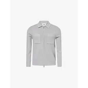 NOBL Cassius Zip-front Knitted Top