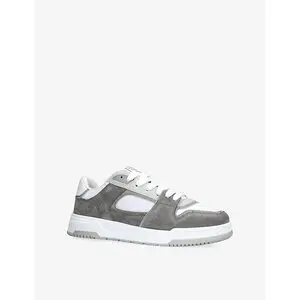 CLEENS Suede And Mesh Trainers - Grey/light