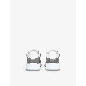 CLEENS Suede And Mesh Trainers - Grey/light