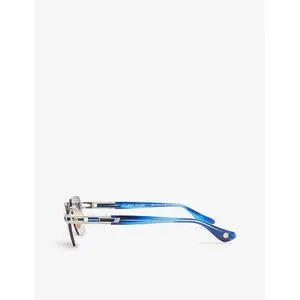 Dita Square Frame Metal Sunglasses