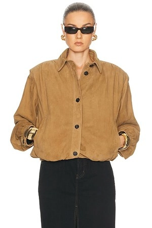 Saint Laurent Suede Jacket