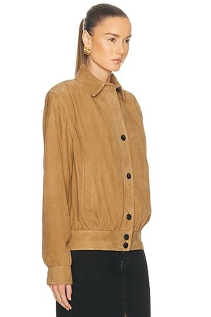 Saint Laurent Suede Jacket
