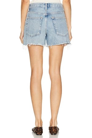 AGOLDE Nye Relaxed Denim Shorts - Post