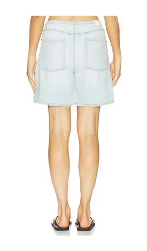 DL1961 Dl Aura Sienna Low-slung Drawstring Shorts - Blue