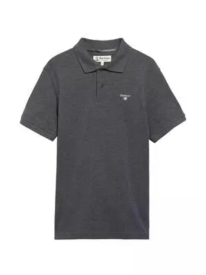 Barbour Logo-embroidery Polo Shirt - Grey