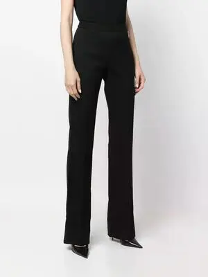 Just Cavalli Logo Plaque Flared Tailored Trousers