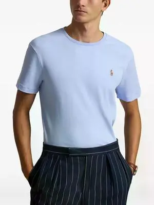 Polo Ralph Lauren Embroidered Pony Crewneck T-shirt - Blue