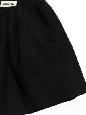 SHUSHU/TONG Gathered A-line Mini Skirt
