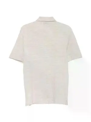 GRAN SASSO Short-sleeve Polo Shirt - Neutrals