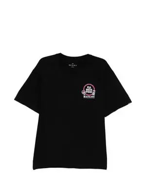 Edwin Ramen Pink T-shirt - Black