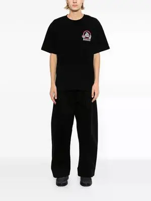 Edwin Ramen Pink T-shirt - Black