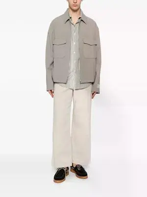 LC23 Twill-weave Flap-pocket Jacket