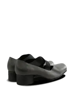 UMA WANG Cross-strap Pumps - Grey
