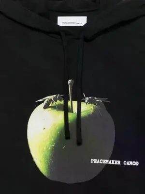 PEACEMAKER OAMC Oamc Graphic Print Drawstring Hoodie