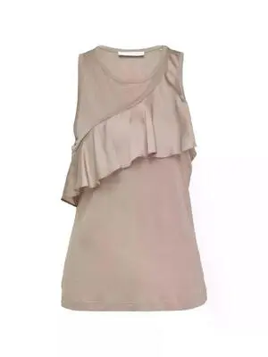 CLUB21 COLLECTION Ruffled Jersey Top