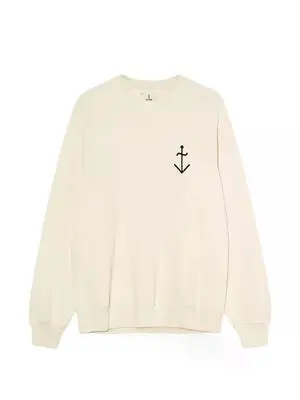 LA PAZ Graphic Print Crewneck Sweatshirt