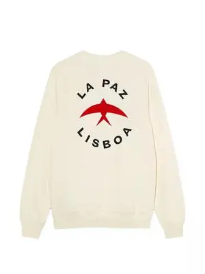 LA PAZ Graphic Print Crewneck Sweatshirt