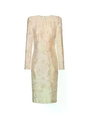 Magda Butrym Textured Midi Dress - Neutrals