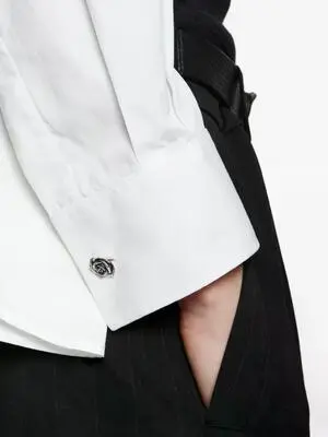Emanuele Bicocchi Rose Motif Cufflinks