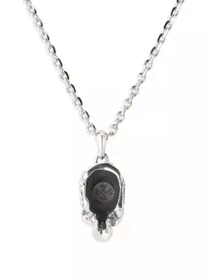 Emanuele Bicocchi Sterling Skull Necklace