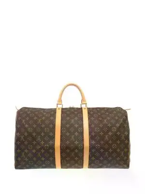LOUIS VUITTON Keepall 55 Monogram Travel Bag