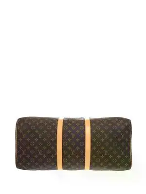 LOUIS VUITTON Keepall 55 Monogram Travel Bag