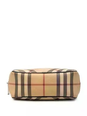 Burberry Nova Check Coated Canvas Pouch