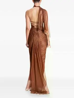 MARIA LUCIA HOHAN Milagros Sleeveless Maxi Dress