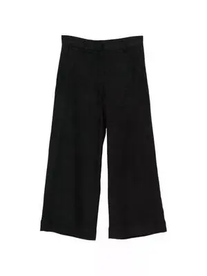 Max Mara Textured Wide-leg Trousers