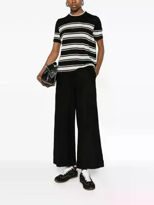 Max Mara Textured Wide-leg Trousers