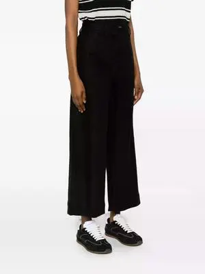 Max Mara Textured Wide-leg Trousers
