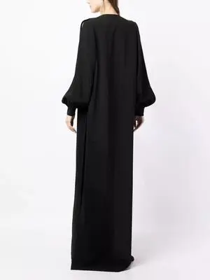 Elie Saab Embellished Jumpsuit With Cape Detail