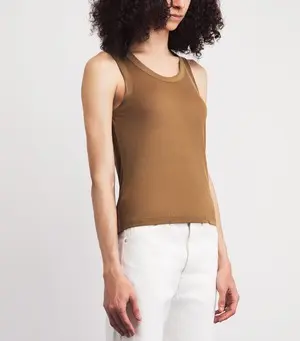Maje Rib-knit Tank Top